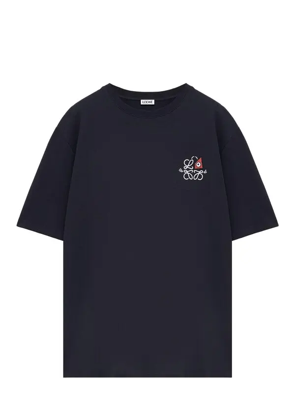 Loewe Loose Fit T-shirt - Blue