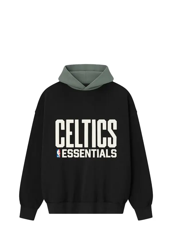 Fear Of God X Nba Celtics Sport Hoodie - Black