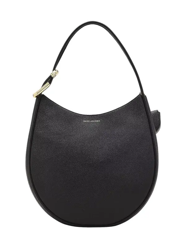 Marc Jacobs Leather Large Hobo Bag - Black