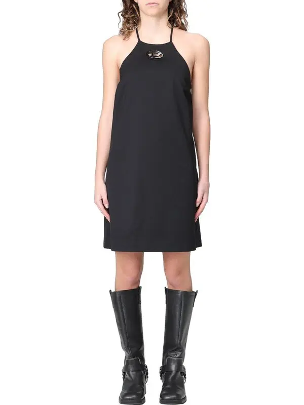 DIESEL Sleeveless Dress - Black