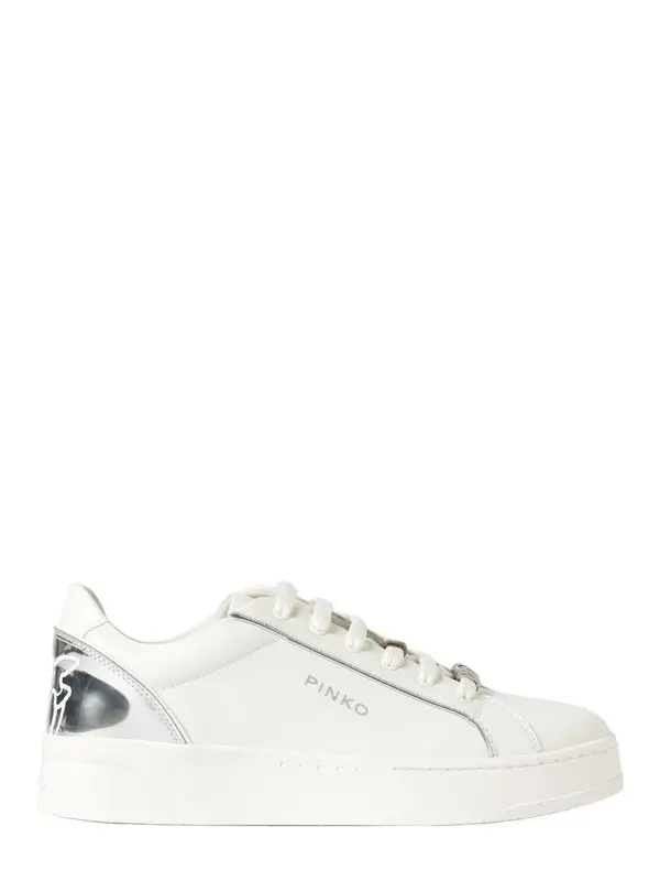 Pinko Lace-up Sneakers - White 1