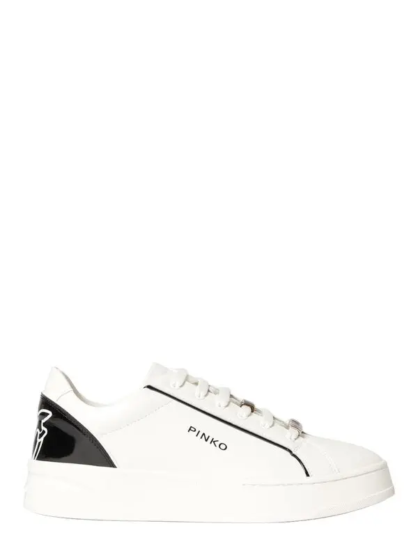 Pinko Lace-up Sneakers - White 2