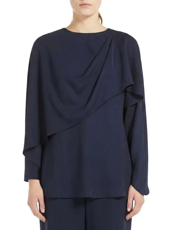 Simkhai Draped Top - Black