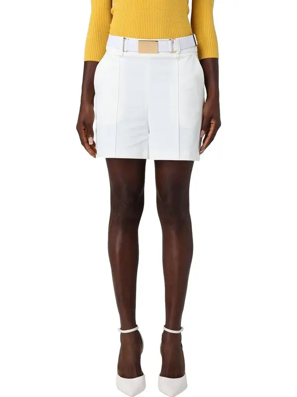 Elisabetta Franchi Tailored Shorts - White