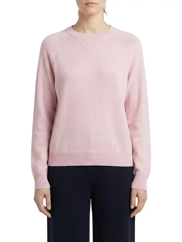 ALLUDE Pullover Sweater - Pink