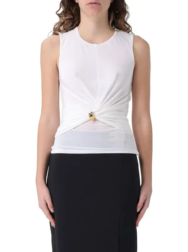 Elisabetta Franchi Top - Ivory