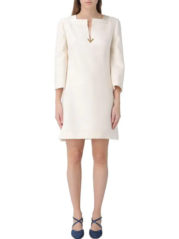 Valentino Garavani Shift Mini Dress - White