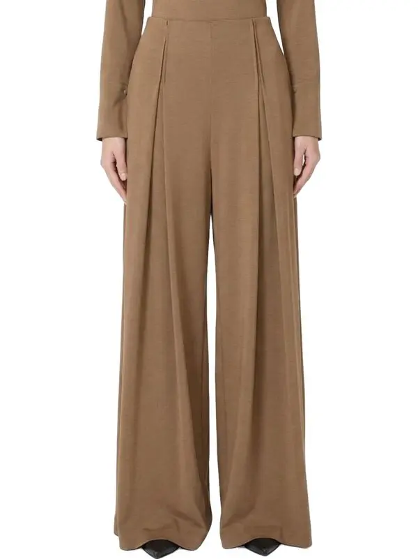 Max Mara Wide Leg Trousers - Brown
