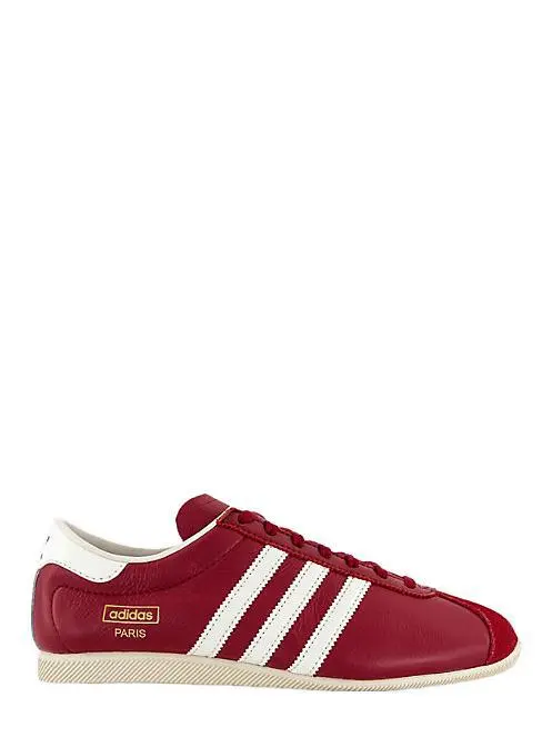 Adidas Paris Leather Trainers - Team Victory Red