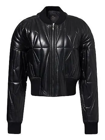 RICK OWENS X MONCLER Geocamo Cropped Jacket - Black
