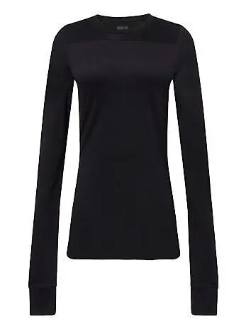 RICK OWENS X MONCLER Girder Long-sleeved T-shirt - Black
