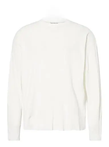 DUKE + DEXTER Cherub Vintage Long-sleeves Cotton-jersey Top - White
