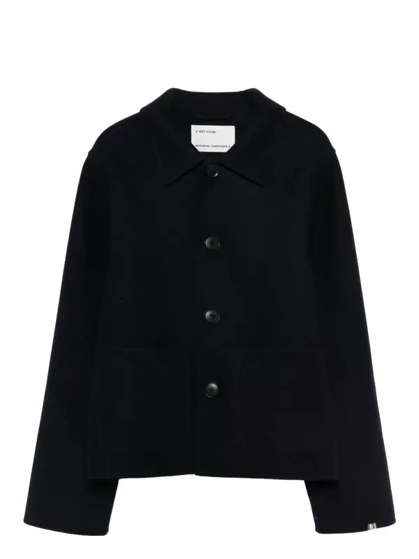 EXTREME CASHMERE X Mover Pocket Jacket - Black