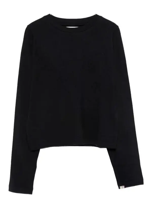 EXTREME CASHMERE X Lisa Long-sleeve T-shirt - Black