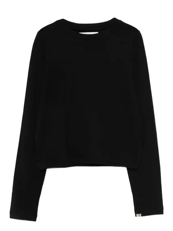 EXTREME CASHMERE X Lisa Long-sleeve Sweater - Black