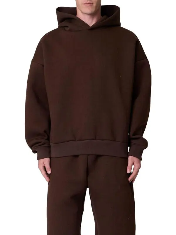 Mnml Stiff Lounge Hoodie - Brown