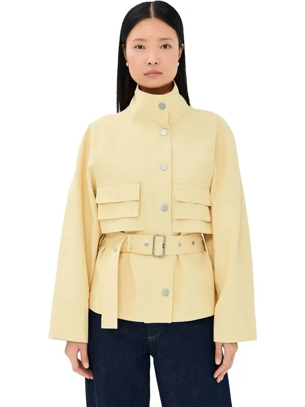 3.1 Phillip Lim Belted Utility Coat - Ginko