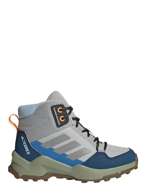 Adidas Terrex Ax4r Mid - Grey Two/reflective Silver/glow Blue