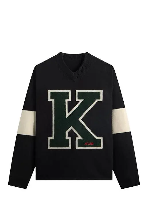 Kith X Avirex Beau Knit K Jersey - Black