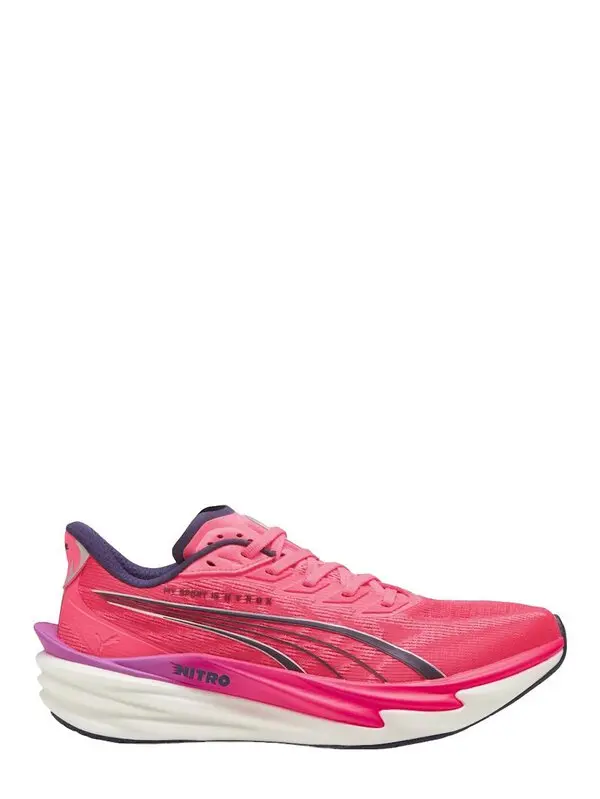 PUMA Deviate Nitro 4 Hyrox - Puma White/electric Orchid/pure Pink