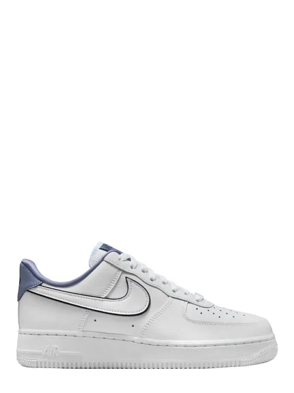 Nike Air Force 1 Low '07 Essential Sneakers - White/midnight Navy Blue/world Indigo