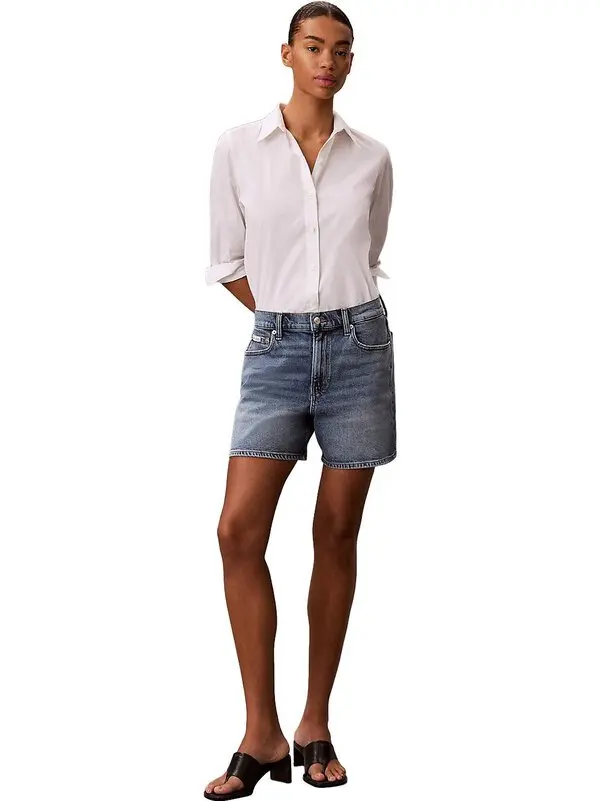 Calvin Klein Denim A-line Shorts - Bedford