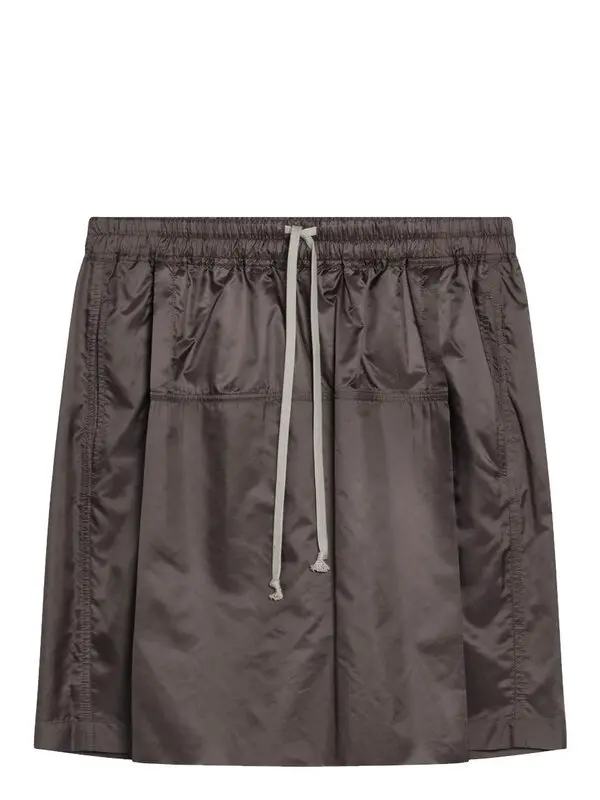 MONCLER + RICK OWENS Kilt Shorts - Brown