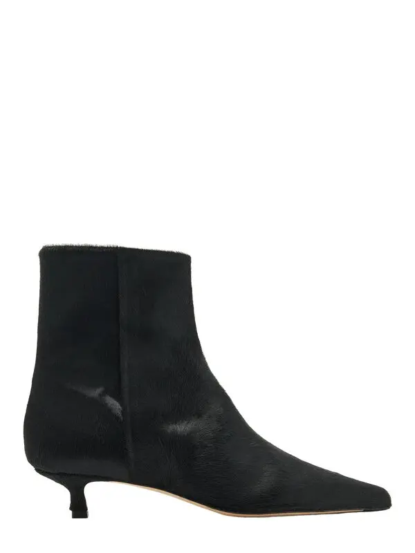 AeydĒ Sofie Ponyhair Boots - Black