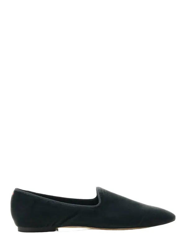AeydĒ Vanna Velvet Loafers - Grey