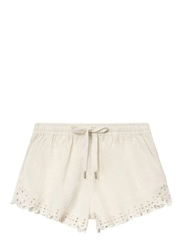 MARANT ETOILE Balyme Shorts - White