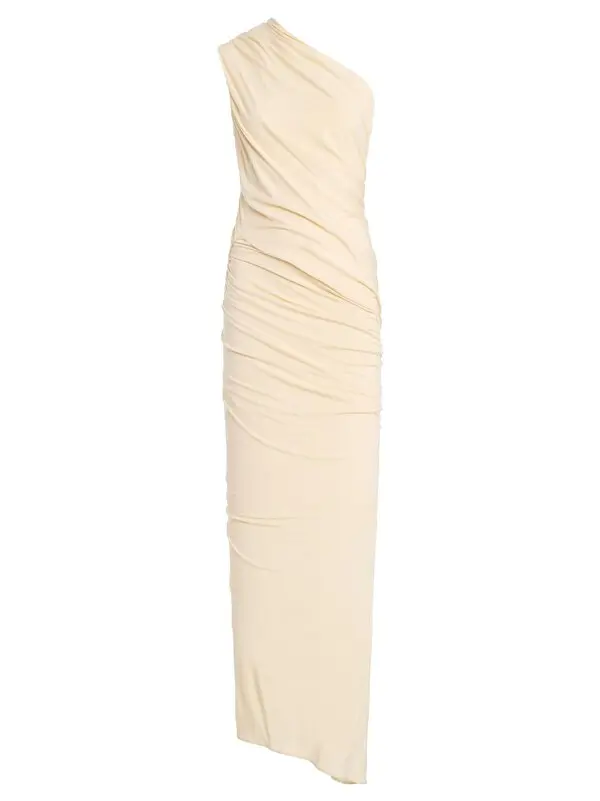 Tove Vreni One-shoulder Maxi Dress - Neutral