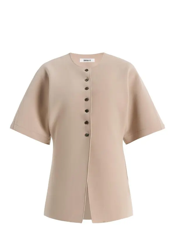 BIRROT Lay3 Half-sleeve Top - Neutral