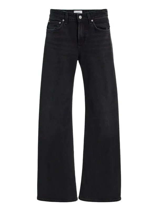 Citizens Of Humanity Nora Trouser-leg Jeans - Black