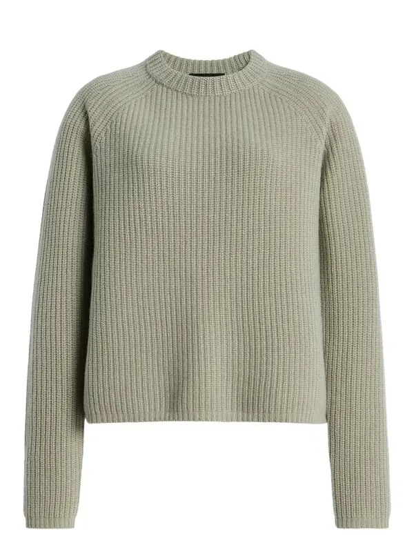 Jenni Kayne Cashmere Fisherman Pullover - Green