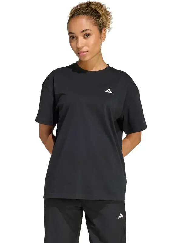 Adidas Primelift Essentials Workout Oversized T-shirt - Black