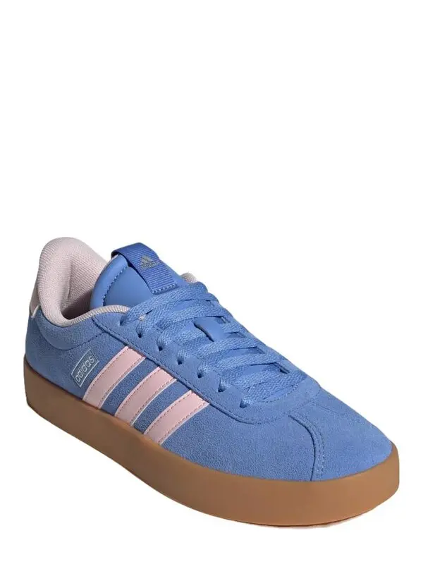 Adidas Vl Court 3.0 Sneakers - Blue Fusion / Clear Pink / Silver Metallic