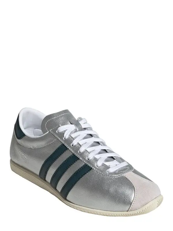 Adidas Paris Metallic Sneakers - Silver Metallic / Aurora Ivy / Cream White