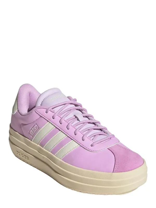 Adidas Vl Court Bold Shoes - Bliss Lilac / Off White / Ice Lavender