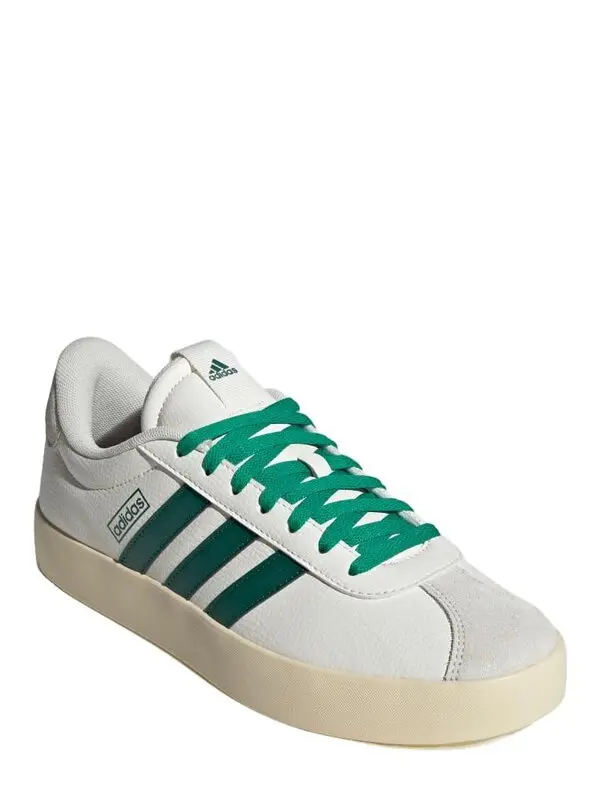 Adidas Vl Court 3.0 Sneakers - Core White / Collegiate Green / Court Green