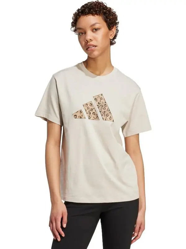 Adidas Animal Graphic T-shirt - Beige
