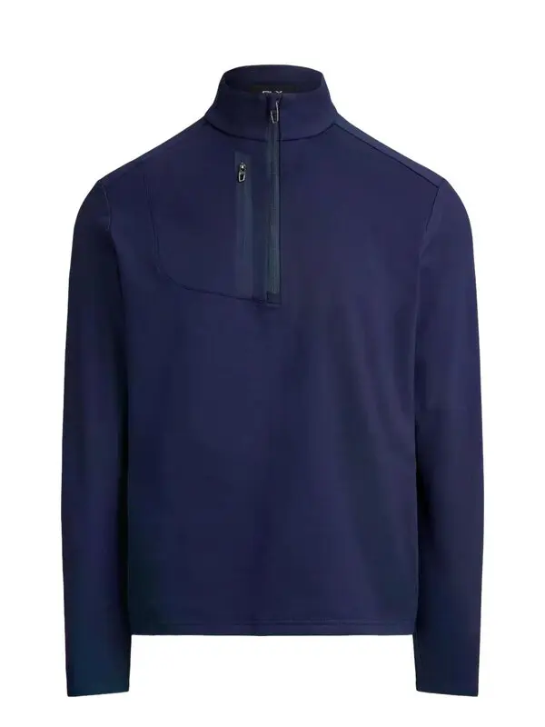 Rlx Ralph Lauren High-neck Sweatshirt - Blue