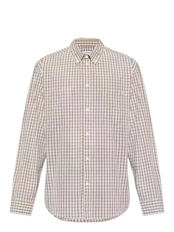 Burberry Check-pattern Shirt - Neutrals