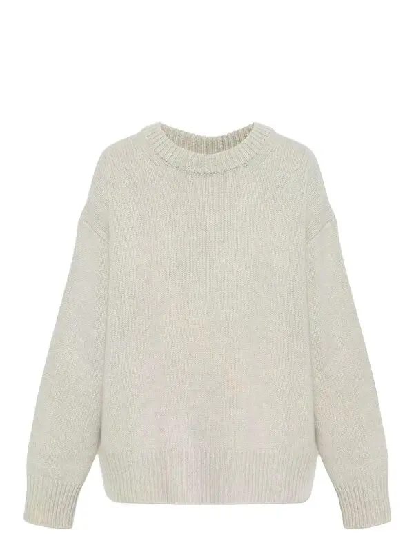 LISA YANG Renske Ribbed Sweater - Neutrals