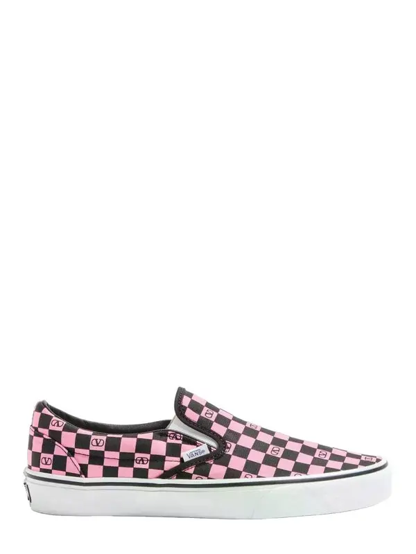 Valentino Garavani Vans Authentic Checkerboard Sneakers - Pink