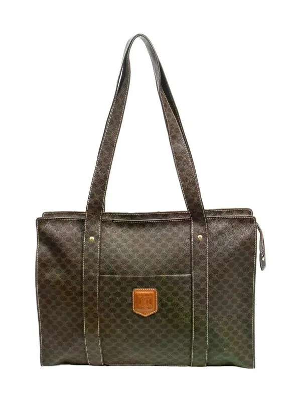 Celine Large Macadam Tote Bag - Brown