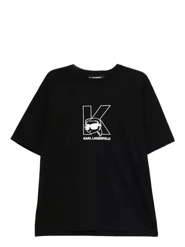 Karl Lagerfeld Ikon T-shirt - Black
