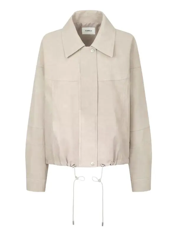 STUDIO TOMBOY Faux-leather Jacket - Neutrals