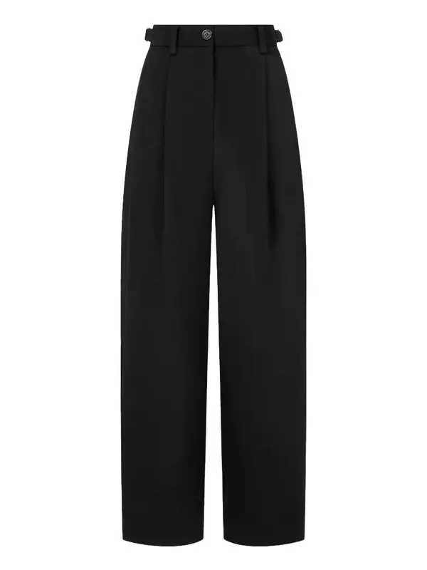 STUDIO TOMBOY Pleated Trousers - Black