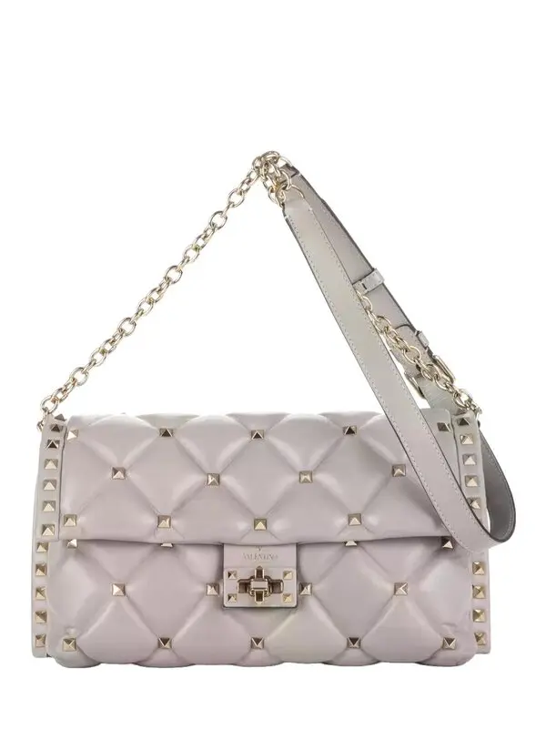 Valentino Garavani Quilted Shoulder Bag - Neutrals