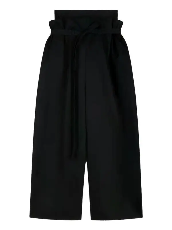 Ports 1961 Wide-leg Trousers - Black